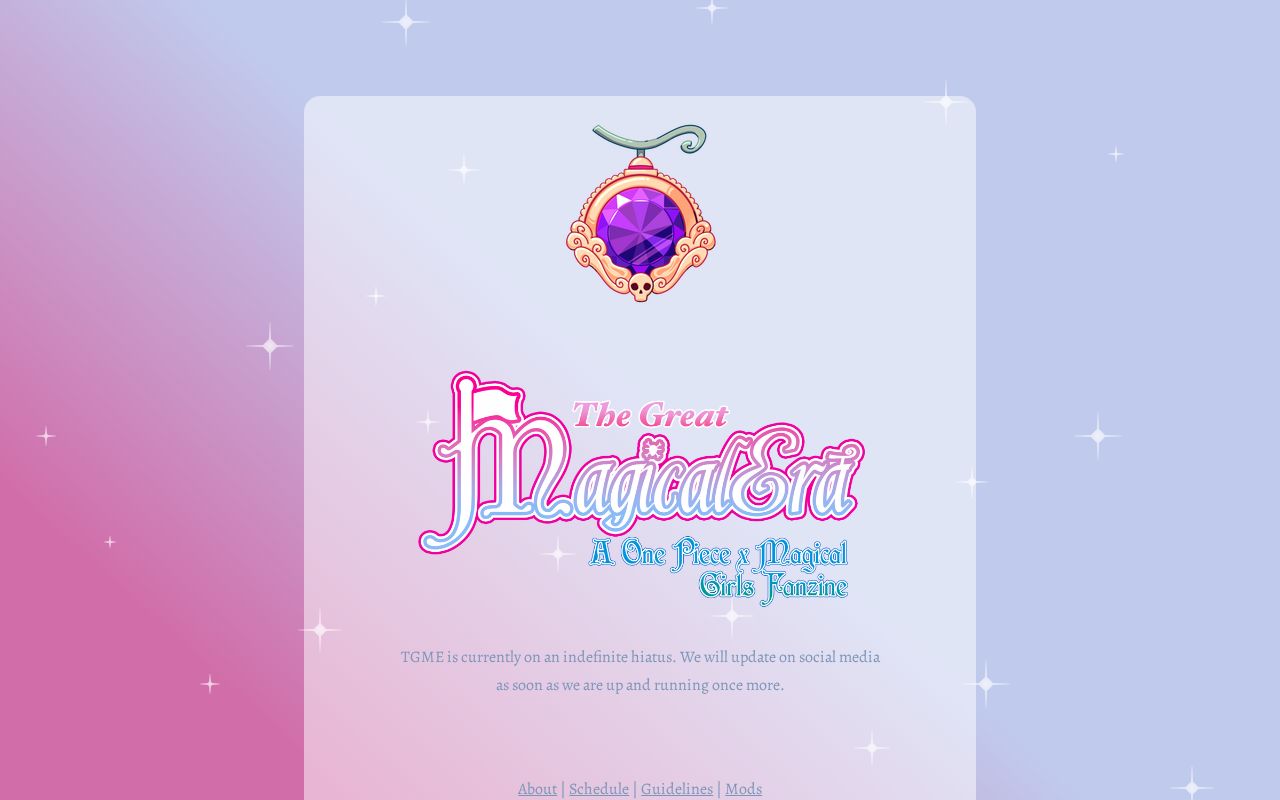 OP x Magical Girls Zine